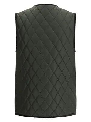 Burberry Quilted Vest - Green