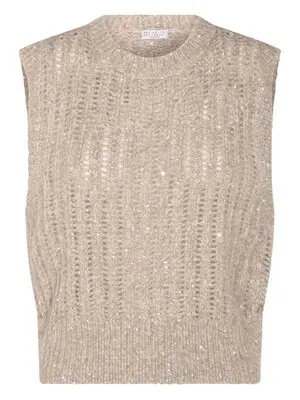 Ermanno Scervino Wool Tank Top