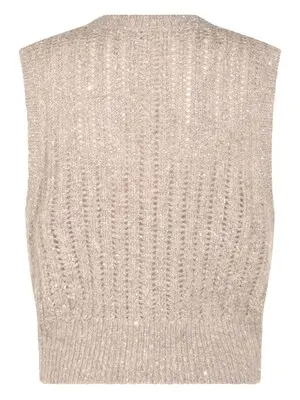 Ermanno Scervino Wool Tank Top