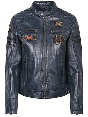 DAYTONA 73 Walkora Leather Moto Jacket