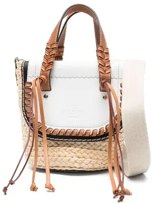 CUBA LAB Habanera Bucket Bag - White