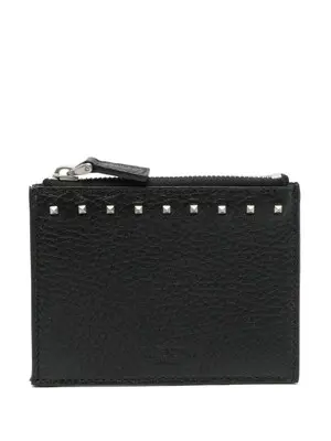 Valentino Garavani Wallet With Rockstud Detail - Black