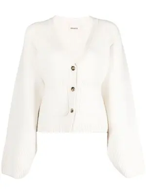 Khaite Gathered Cardigans For Women