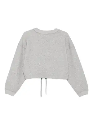 MARANT ETOILE Margo Logo Crewneck Sweatshirt - Grey
