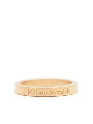 MAISON MARGIELA Chevalier Band Ring - Gold