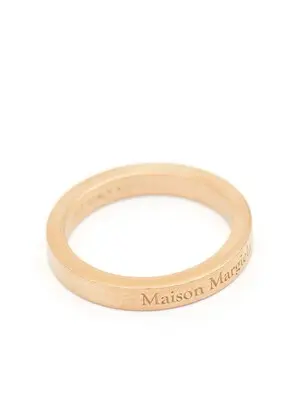 MAISON MARGIELA Chevalier Band Ring - Gold