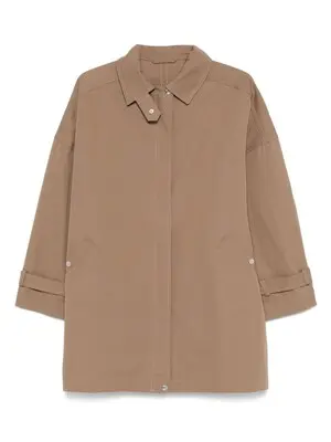 Women's Cotton Beige Coats