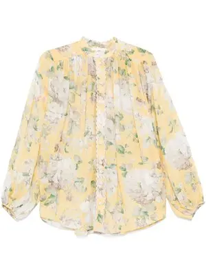 Zimmermann Band Collar Blouses