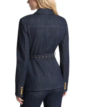 Michael Kors Denim Utility Blazer