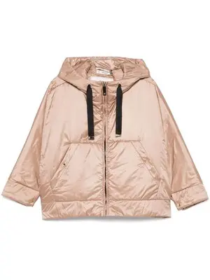 Max Mara Short Hooded Down Jacket