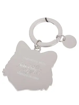 Maison Kitsuné Bold Fox Head Keyring