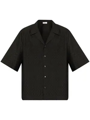 Alexander McQueen Skull Print Shirt - Black