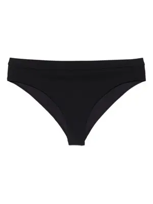 JIL SANDER Logo Bikini Bottom - Black
