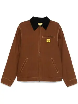 ICECREAM Canvas Workwear Jacket - Brown