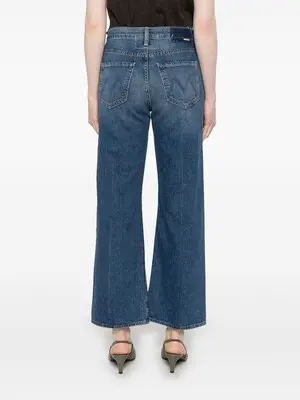 MOTHER The Dodger Ankle Denim Jeans - Blue