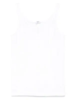 Wolford Cotton Blend Tank Top - White