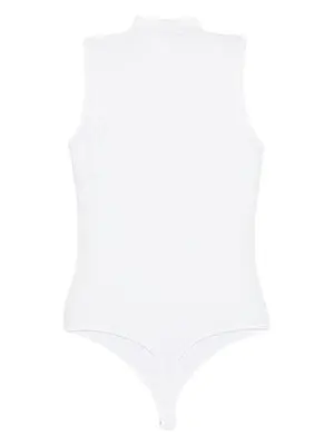 Wolford High-neck Sleeveless Bodysuit - White