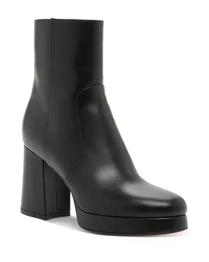 Valentino Garavani Platform Leather Boots