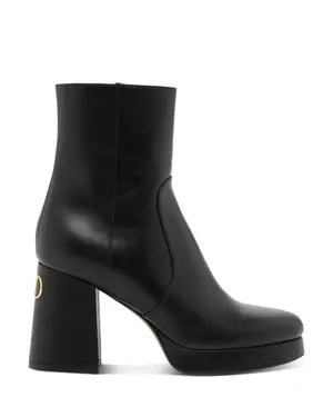 Valentino Garavani Platform Leather Boots