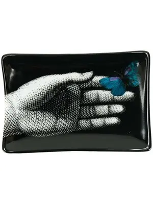 FORNASETTI Ashtray Mano Butterly - Blue