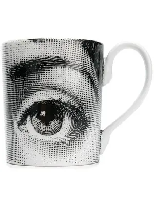 FORNASETTI Occhi Porcelain Mug