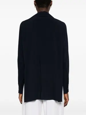 Alberto Biani Georgette Blouse - Blue