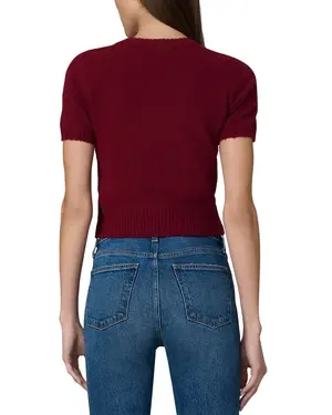 Joe's Jeans The Steph Shrunken Sweater Tee - Syrah
