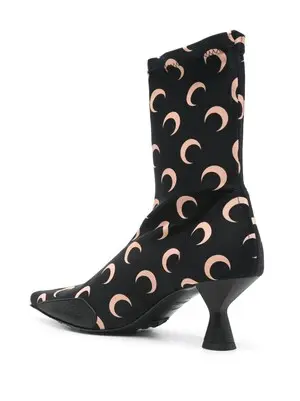 MARINE SERRE Moon Print Sock Boots