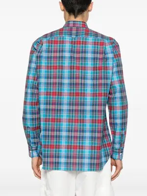 Comme Des Garçons Tartan Pattern Shirt - Multi