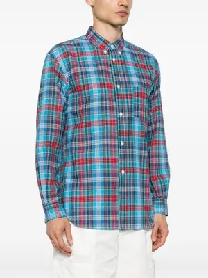 Comme Des Garçons Tartan Pattern Shirt - Multi