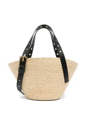 Loewe Basket Small Raffia Tote