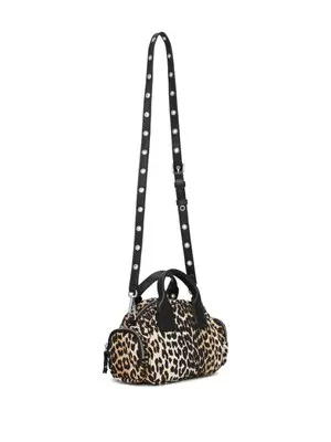 GANNI Nylon Small Duffle Bag - Multi