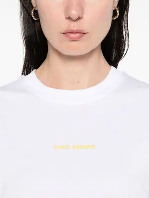 Giada Benincasa Text Print T-shirt