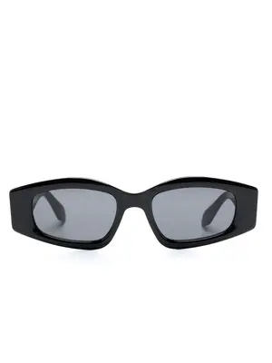 Alaïa Ovale 79 Sunglasses - Black