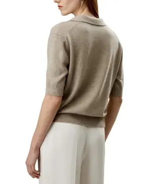 Lilysilk Baby Cashmere Polo Sweater