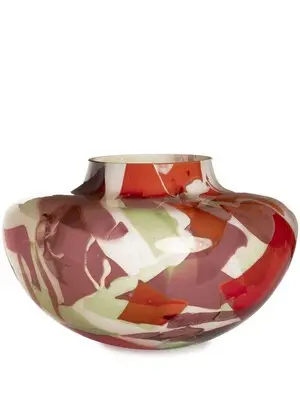 STORIES OF ITALY Spring Olla Vase - Red