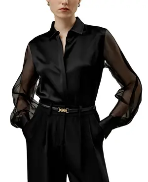 Lilysilk Sheer Tops