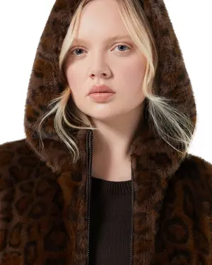 Marina Rinaldi King Faux Fur Jacket