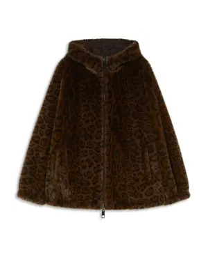 Marina Rinaldi King Faux Fur Jacket