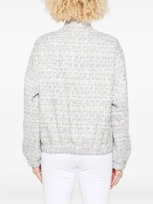 IRO PARIS Noemy Cotton Jacket - Silver