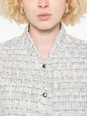 IRO PARIS Noemy Cotton Jacket - Silver