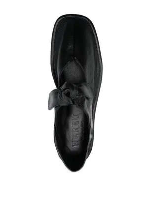 Hereu Llasada Leather Ballerinas - Black