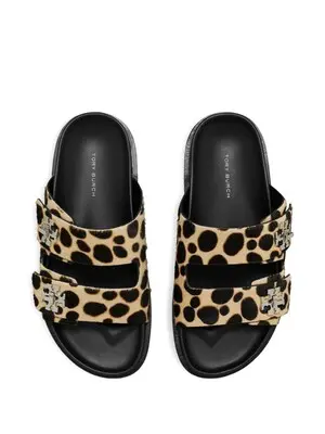 Tory Burch T-lock Sport Slide Sandals - Multi