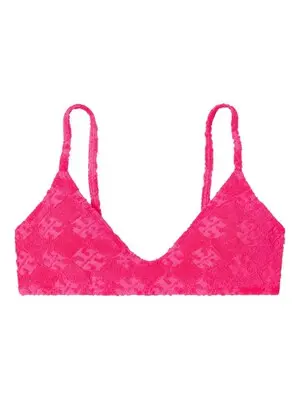 Tory Burch Terry Bikini Top - Pink