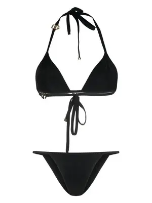 Dolce & Gabbana Triangle Bikini Set - Black