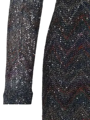 Missoni V-neck Short Dress - Multi
