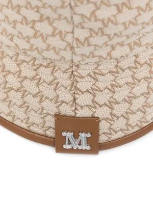 Max Mara Monogram Jacquard Bucket Bag