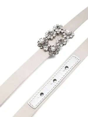 ROGER VIVIER Flower Embellished Belt