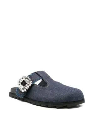 ROGER VIVIER Slidy Viv Slippers