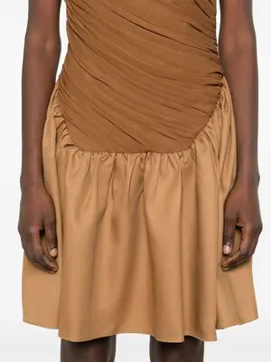 ABADIA Kaya Dress - Brown
